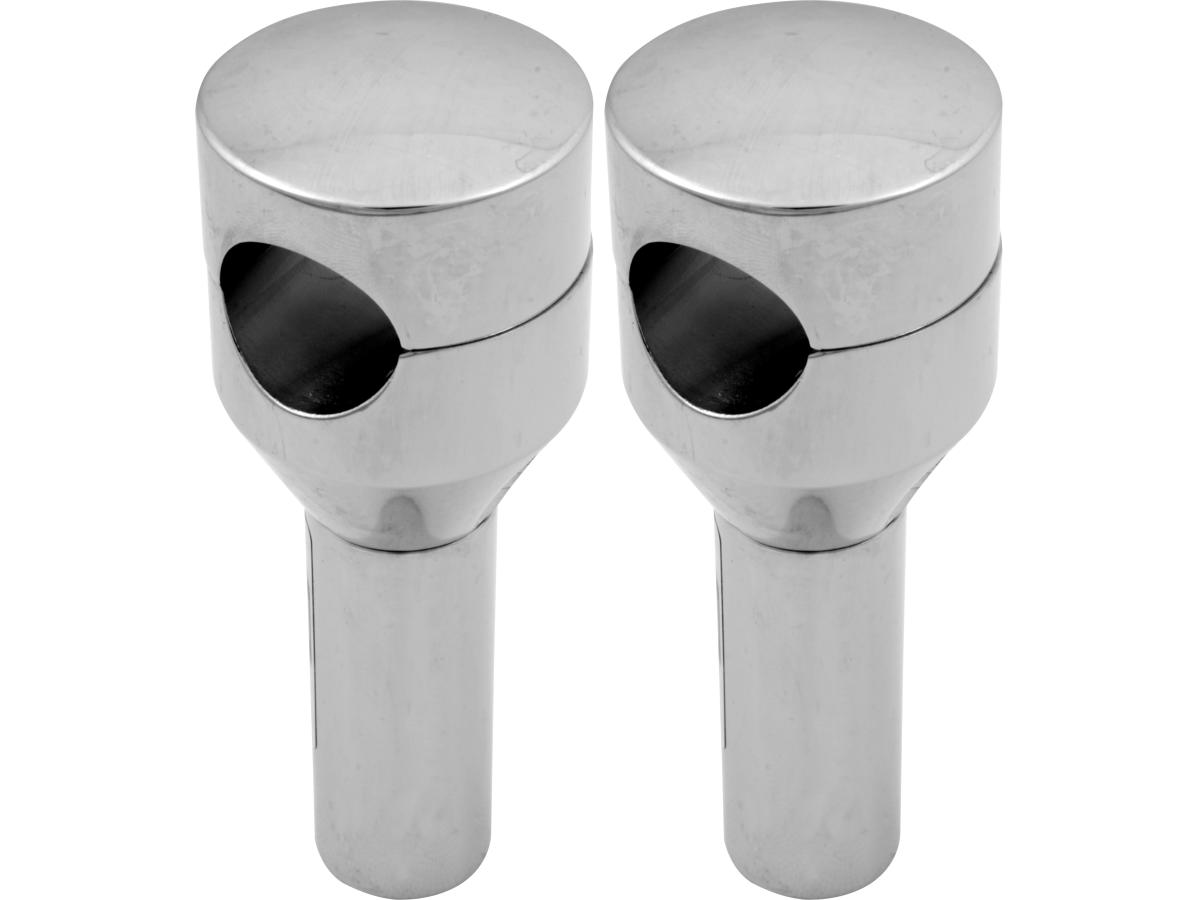 Custom Chrome Europe | 4" Aluminium Dome Head Risers