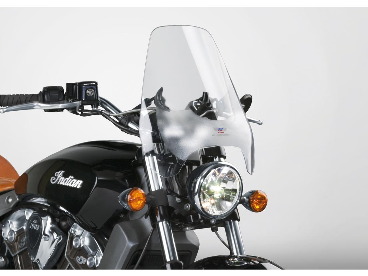 Custom Chrome Europe | Deflector Screen Windshield with QuickSet Mount ...