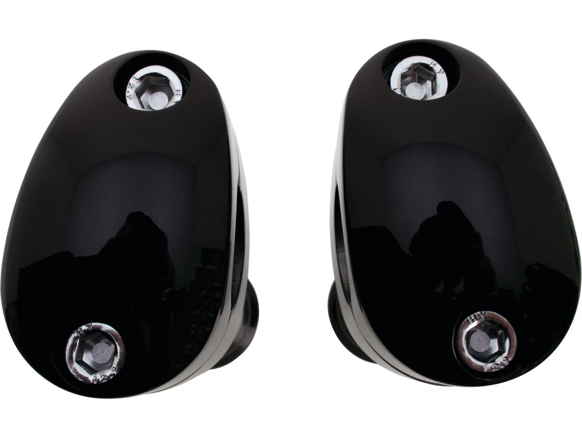 Custom Chrome Europe | 5" Two Piece Custom Riser Kit Black Powder Coated