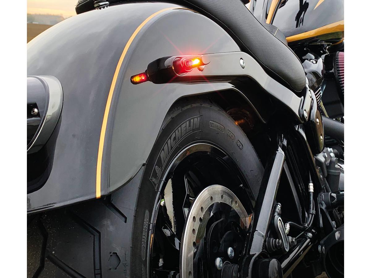 Custom Chrome Europe | Winglet Micro LED Turn Signals Black Anodized ...